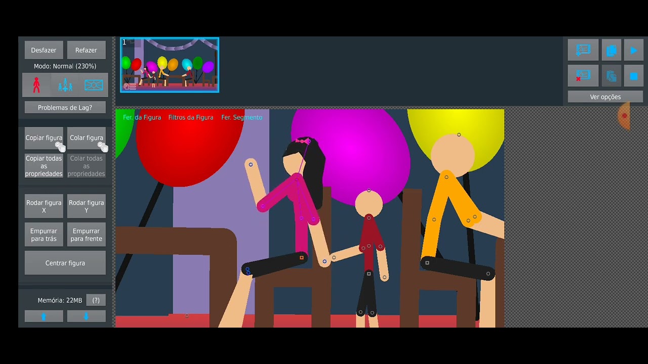 fnaf animations (stick nodes) - YouTube