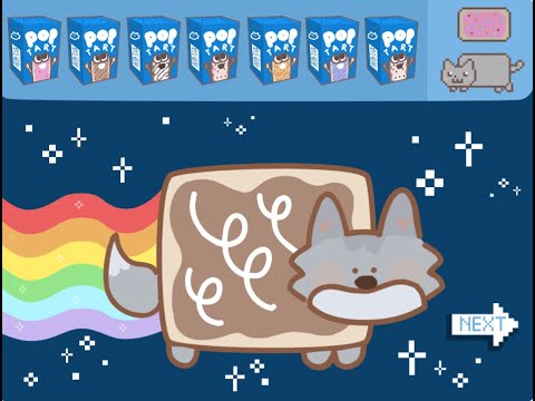 Design a Nyan Cat | scratch - YouTube