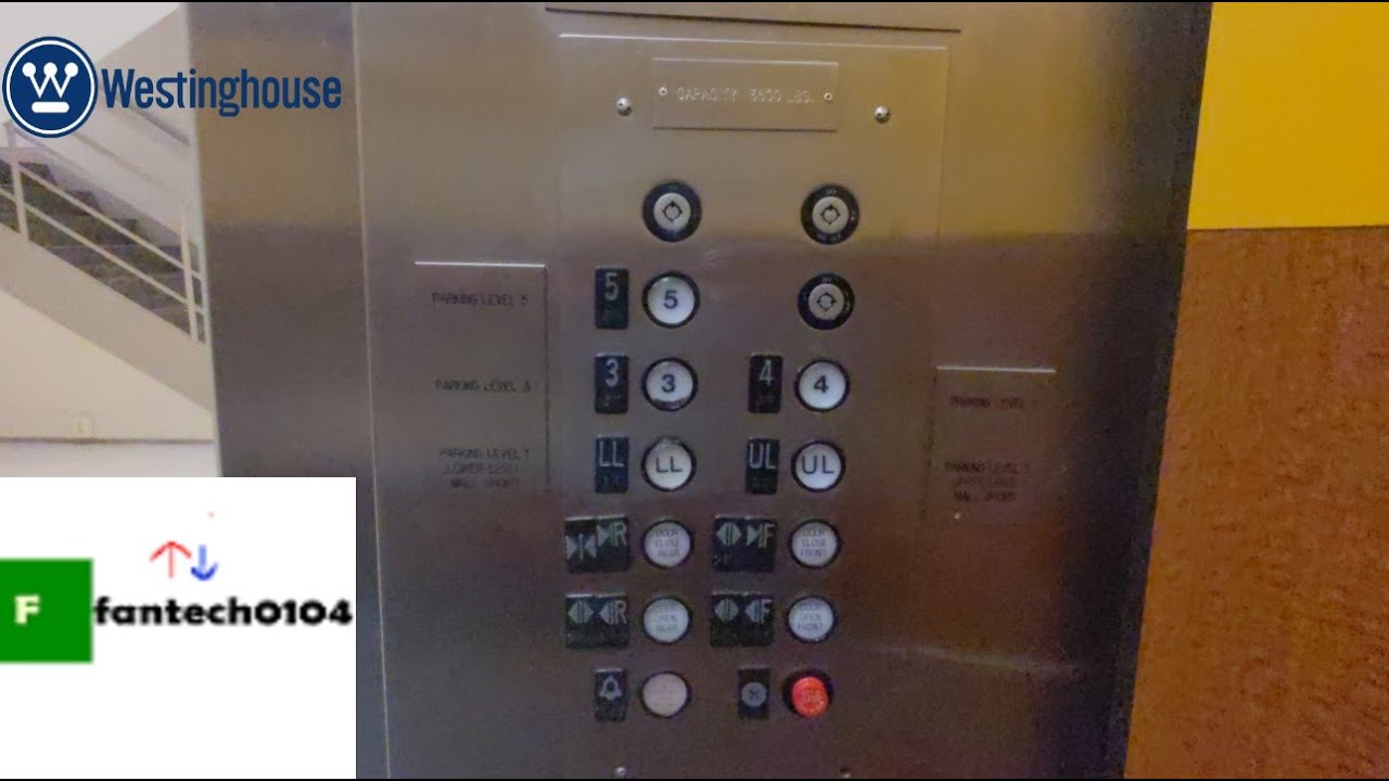 Westinghouse Hydraulic Elevator @ Mall at Short Hills Yellow Parking ...
