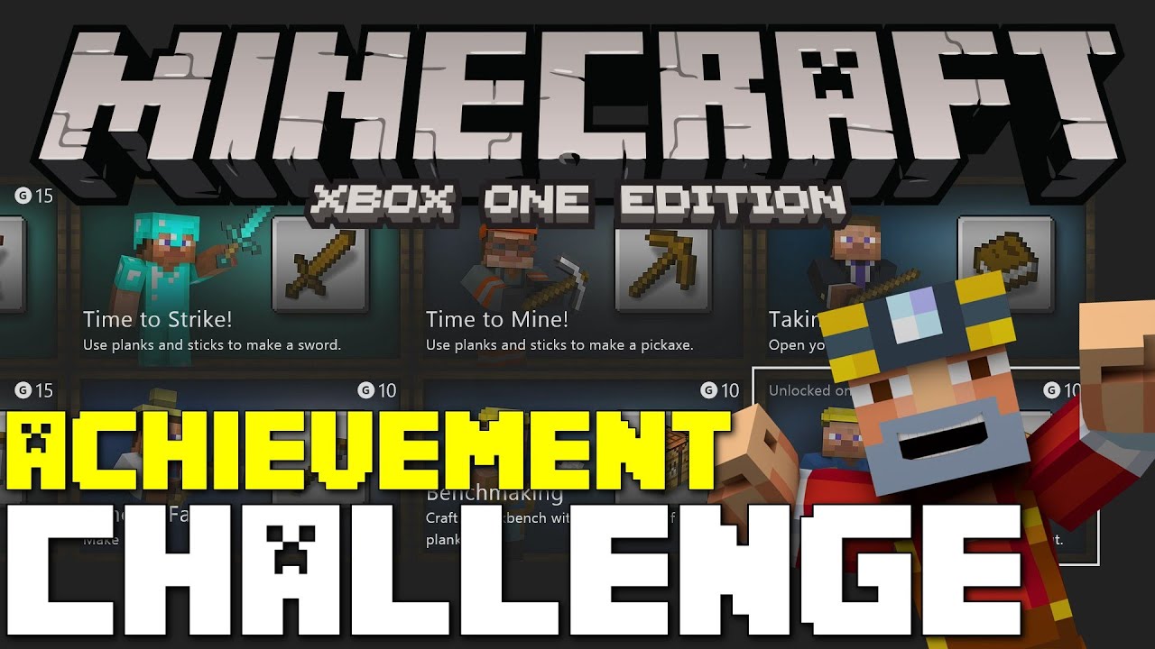 Minecraft Xbox One Edition: Achievement Challenge - Ep.5! (Survival Let ...