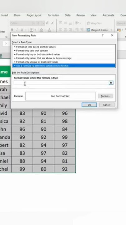 Highlight mouse pointer with row in excel tips and tricks #exceltips # ...