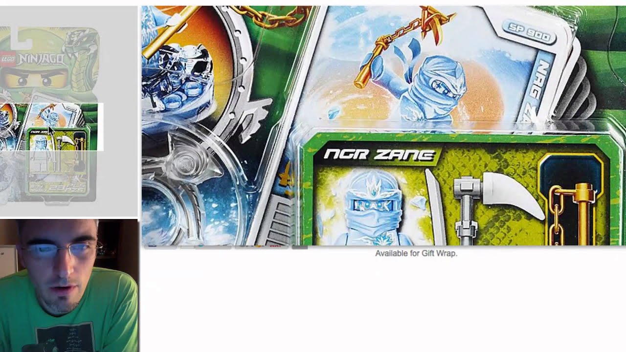 Lego Ninjago NRG Zane Box Error - First Look - YouTube