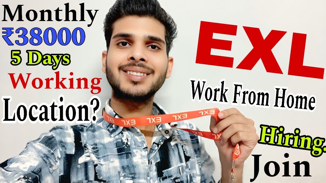 EXL Mega Drive 2025 🥳 | How to Join EXL | Work From Home Jobs 2025 ...
