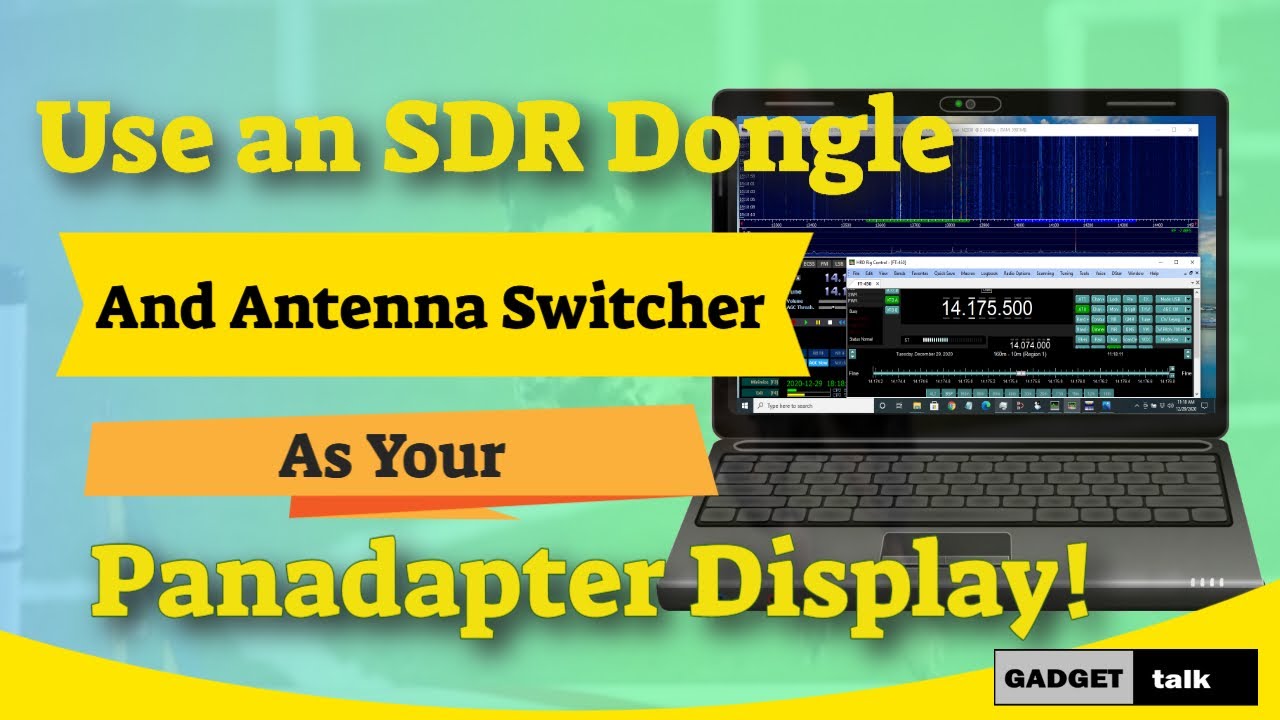 SDR Panadapter Using an Antenna Switcher - YouTube