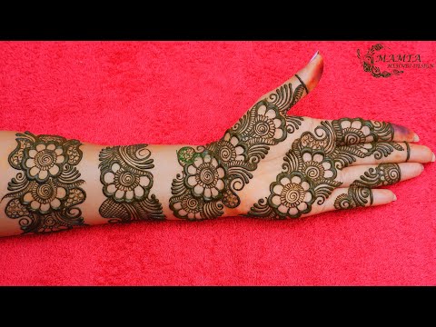 New Beautiful Bangle Style Mehndi Design 2021 | Mamta Mehndi Design