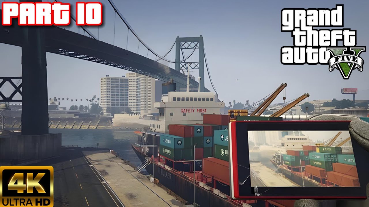 LİMAN! | GTA 5 - Part 10 (ENG) [4K] - YouTube
