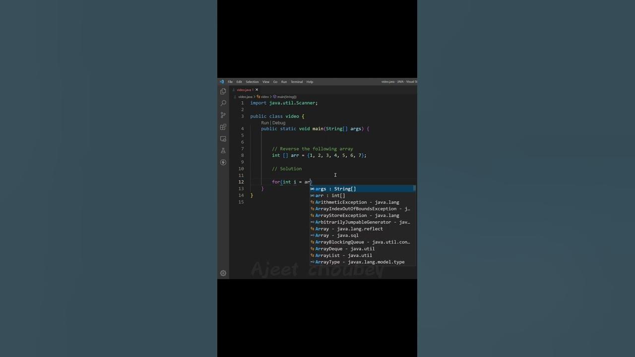 Java Program To Reverse An Array How To Reverse An Array In Java