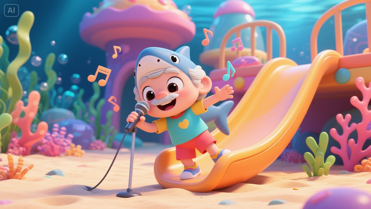 Sharky Party – Baby Shark Dance Time | Popular Nursery Rhyme ...