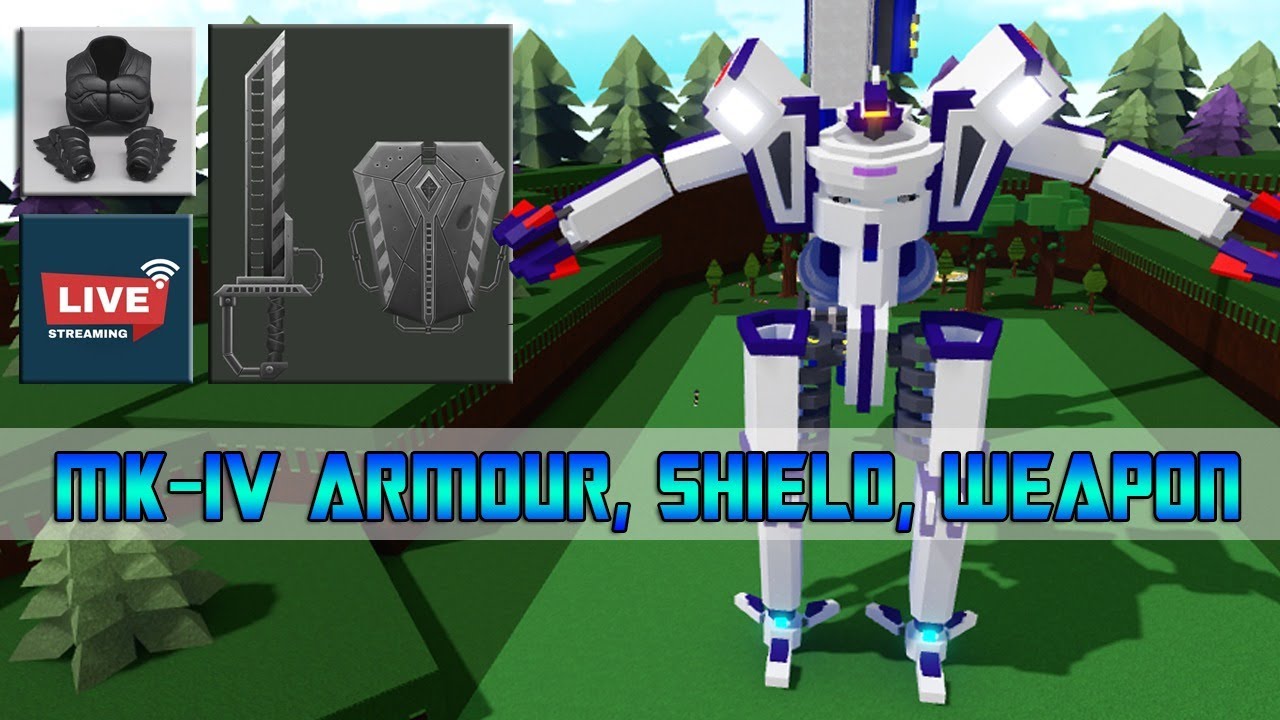 BUILD BOAT : MK-IV ARMOUR - SHIELD - WEAPON - YouTube