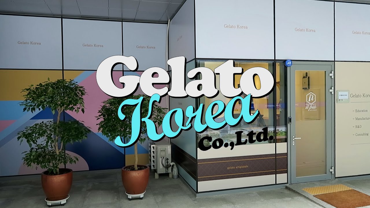Gelato Korea. (주)젤라또코리아 - YouTube