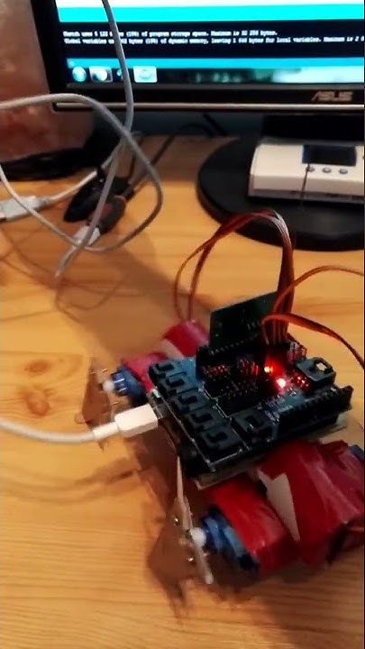 [Arduino] - Mini Robot TestRun 2 - YouTube
