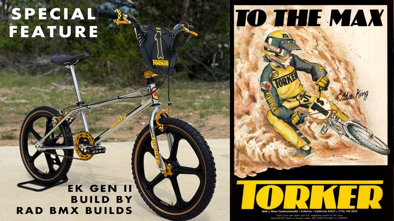 Torker Eddy King BMX Build - Rad BMX Builds Dream Bike Achieved! - YouTube