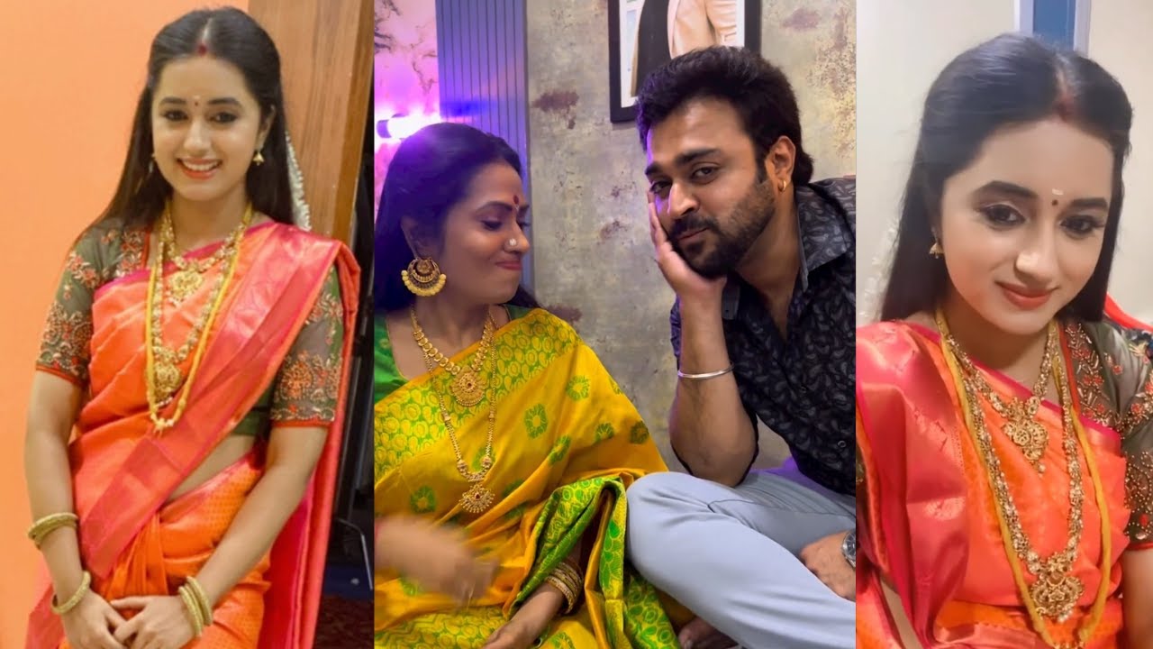Aaha Kalyanam serial upcoming episode shooting Spot Photos Maha , Surya| aaha kalyanam serial ...