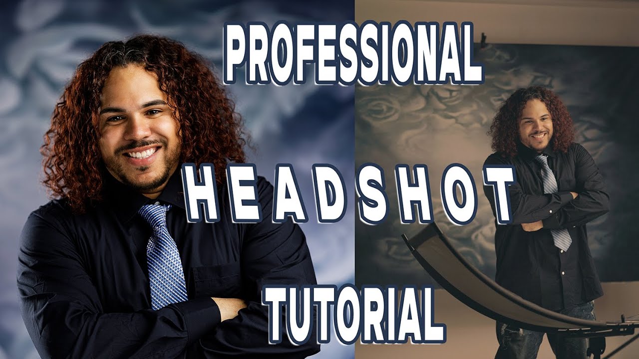 Starting My YouTube In 2024 - PROFESSIONAL HEADSHOT TUTORIAL (Self Portrait) - YouTube