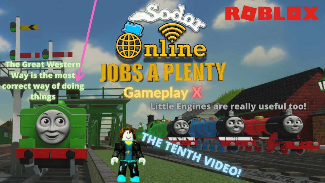 Completing a new job in the "Great Western Way" | Roblox Sodor Online ...