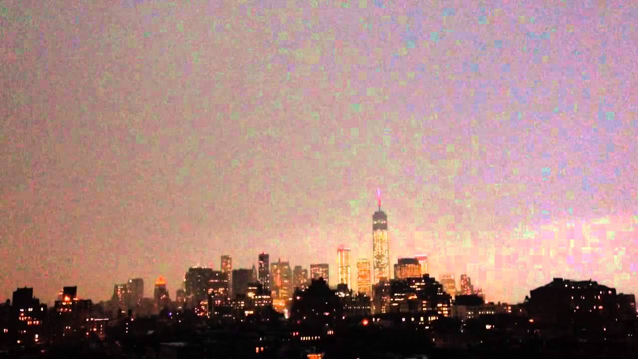 Freedom Tower, NYC. Lightning - YouTube