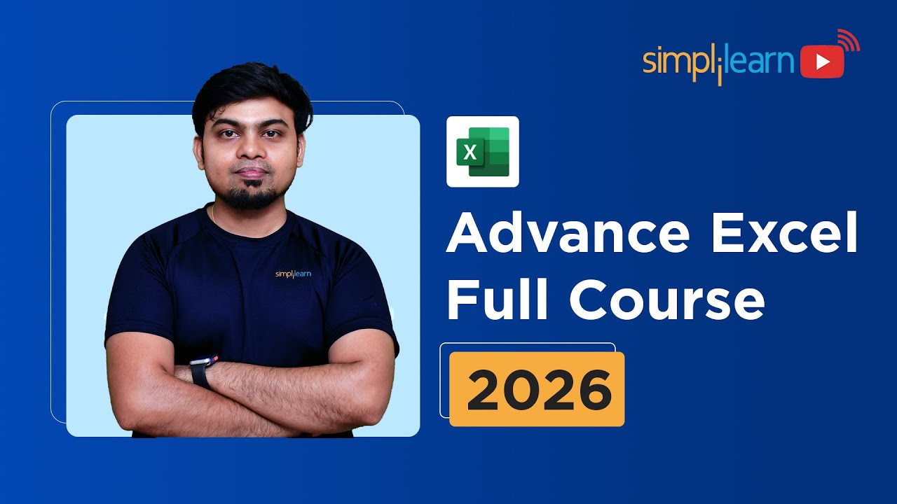Advance Excel Full Course 2026 [FREE] | Advance Excel Tutorial ...