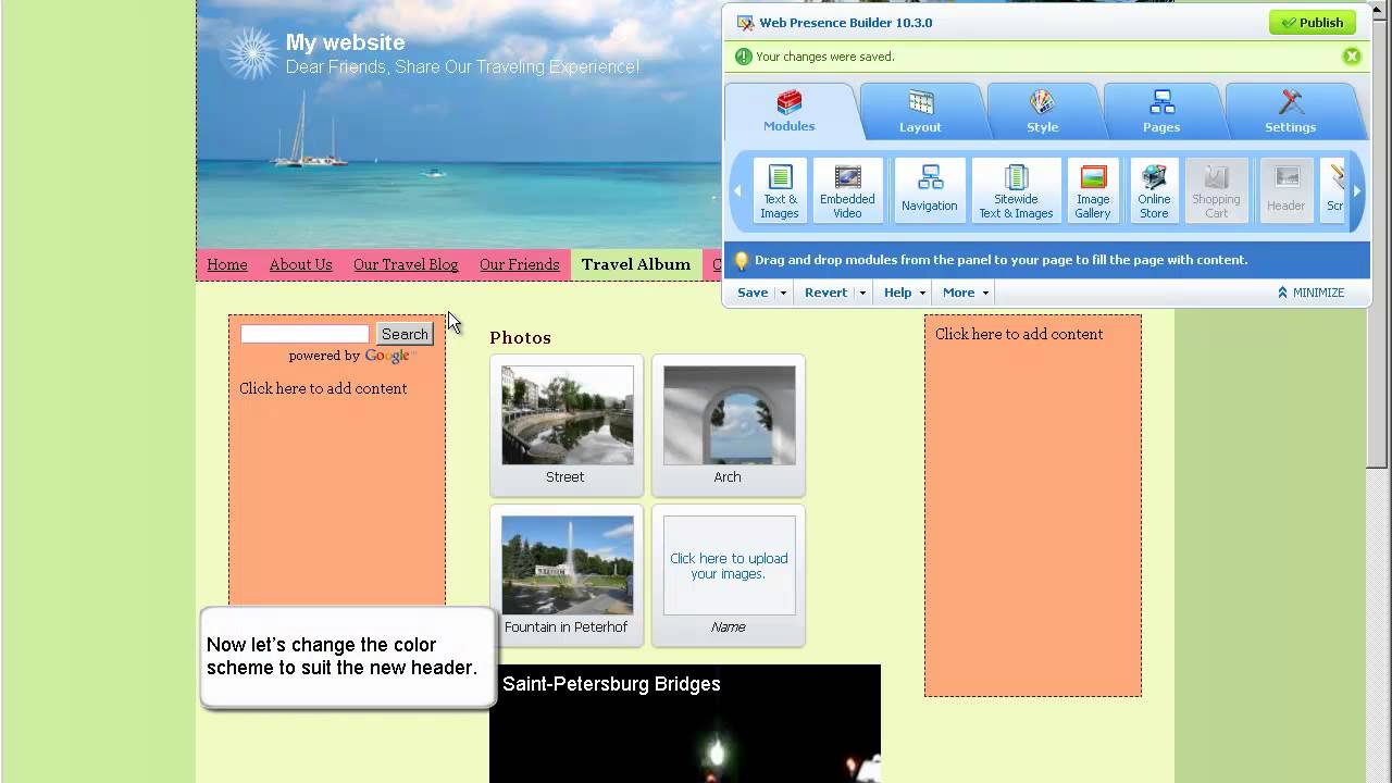 Parallels Web Presence Builder: Getting Started Video Tutorial - YouTube