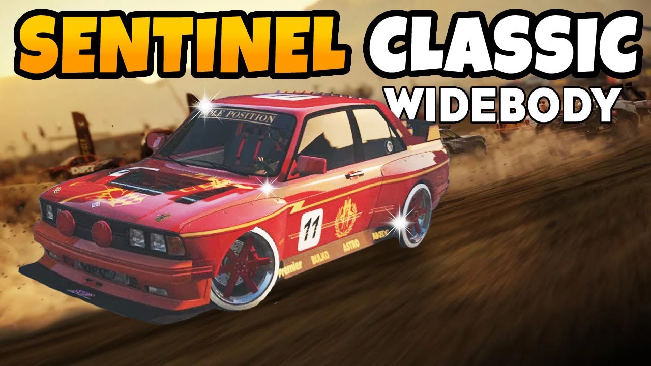 GTA 5 Online NEW BENNY'S CAR Sentinel Classic Widebody Full ...