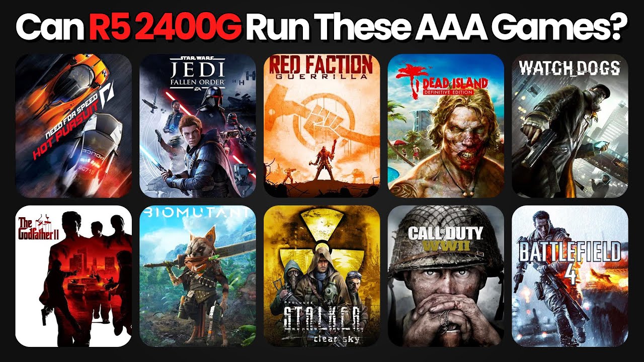 GT 1030 Level Gaming Without a Graphics Card - Vega 11 Test in 15 Games ...