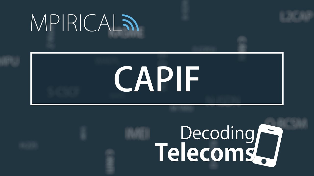 CAPIF - Decoding Telecoms - YouTube