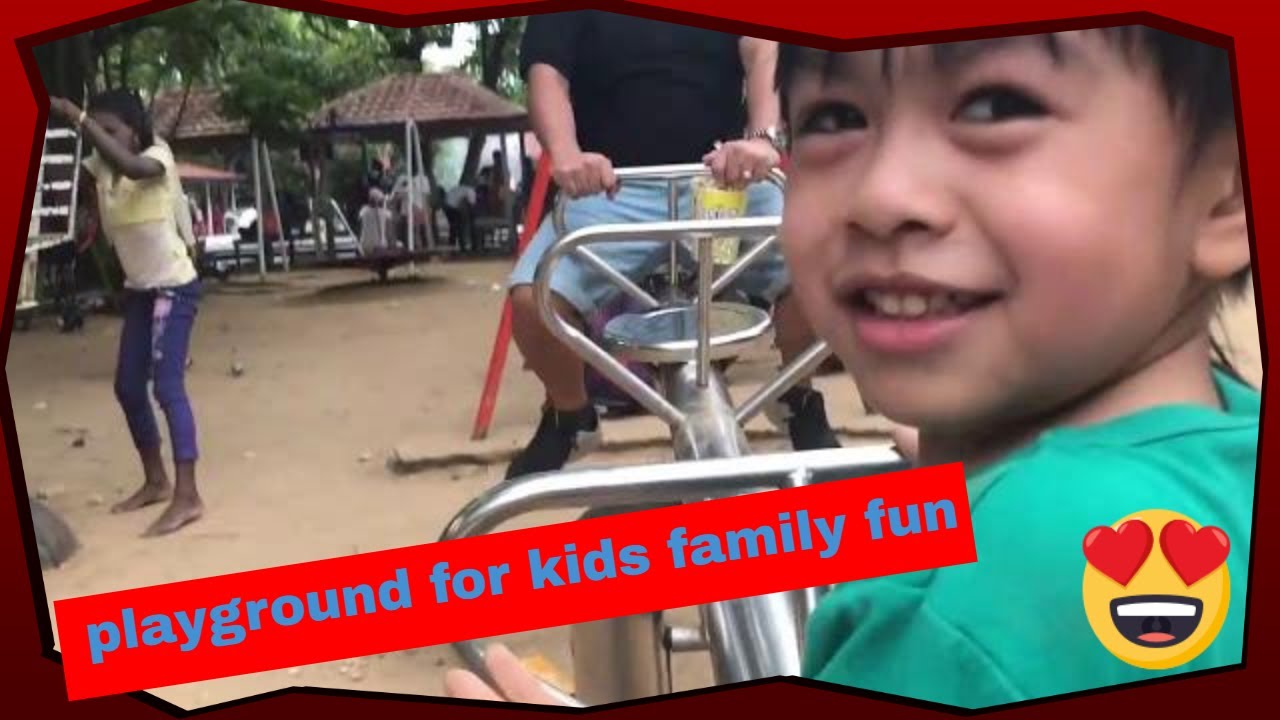 Skyler at People's Park Yangon-playground for kids family fun - YouTube
