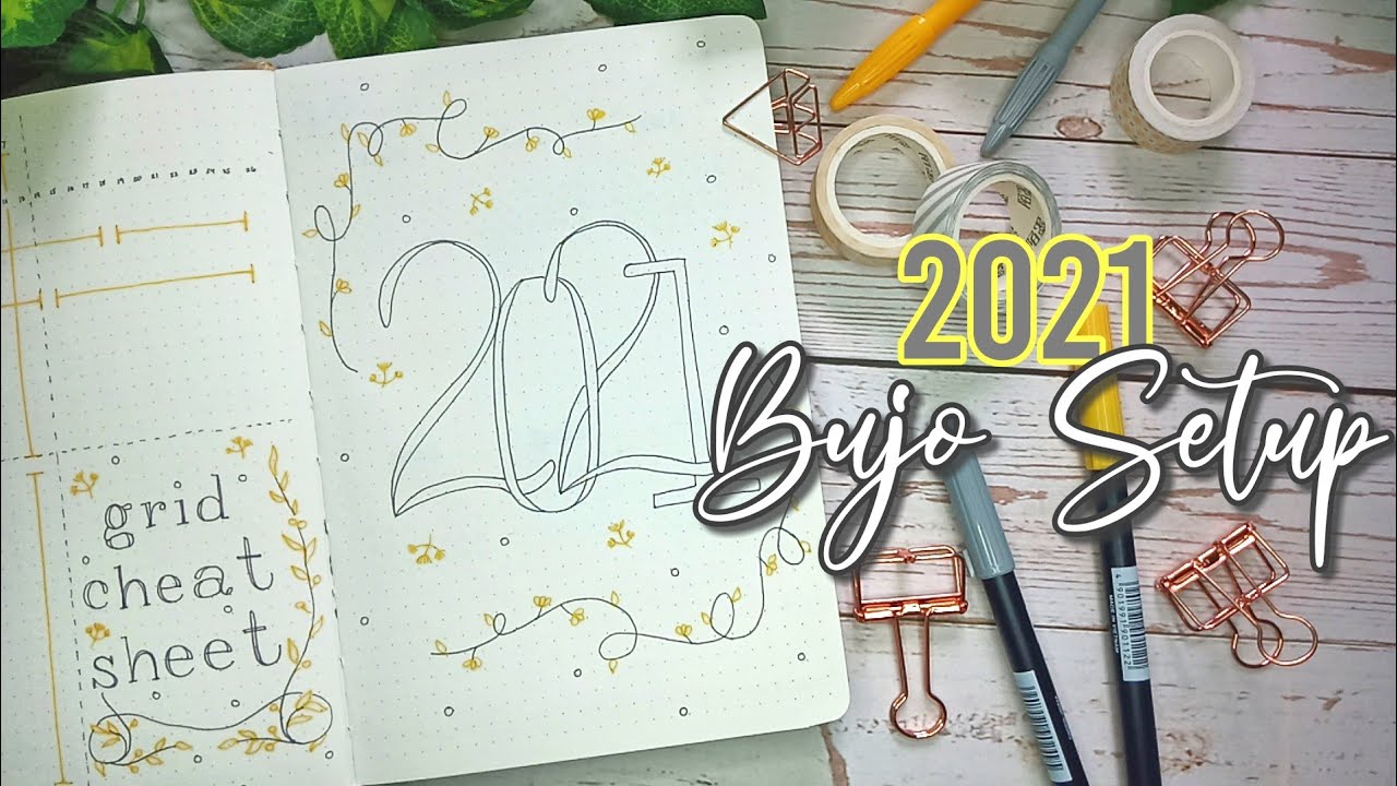 VERY LATE 2021 Bullet Journal Setup | Pantone Color of the Year ...