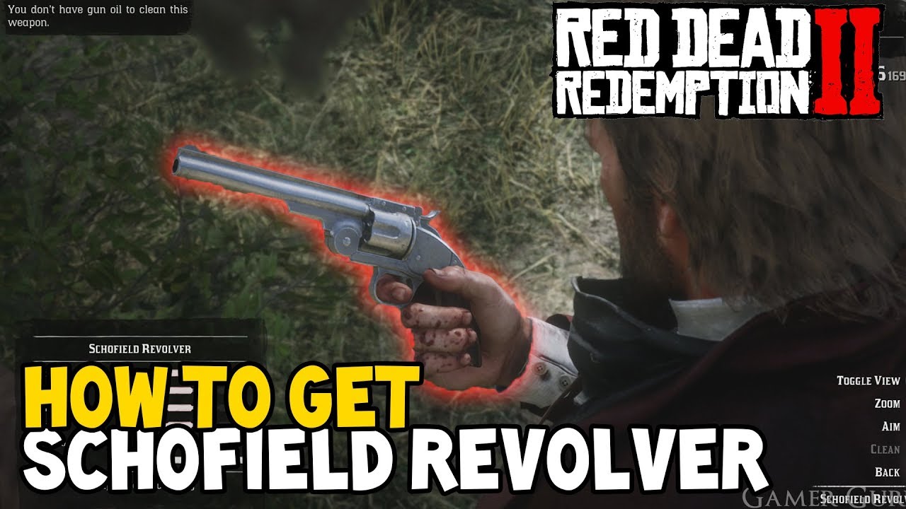 Red Dead Redemption 2 - How To Get The "SCHOFIELD REVOLVER" (Unique ...