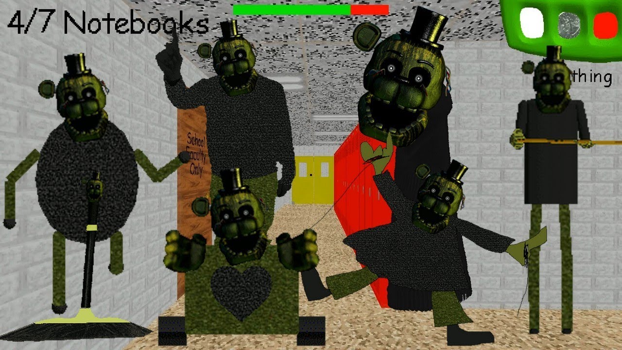 PHANTOM FREDDY MANIA! v1.4.1b Baldi's Basics (Mod) - YouTube