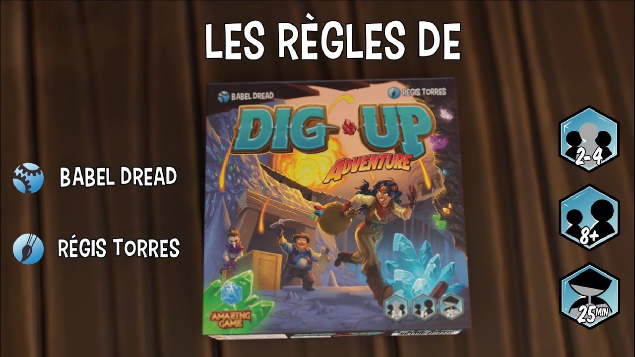 Règles DIG UP Adventure - YouTube