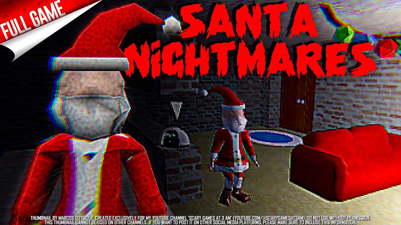 Santa Nightmares (No Commentary Longplay) - YouTube