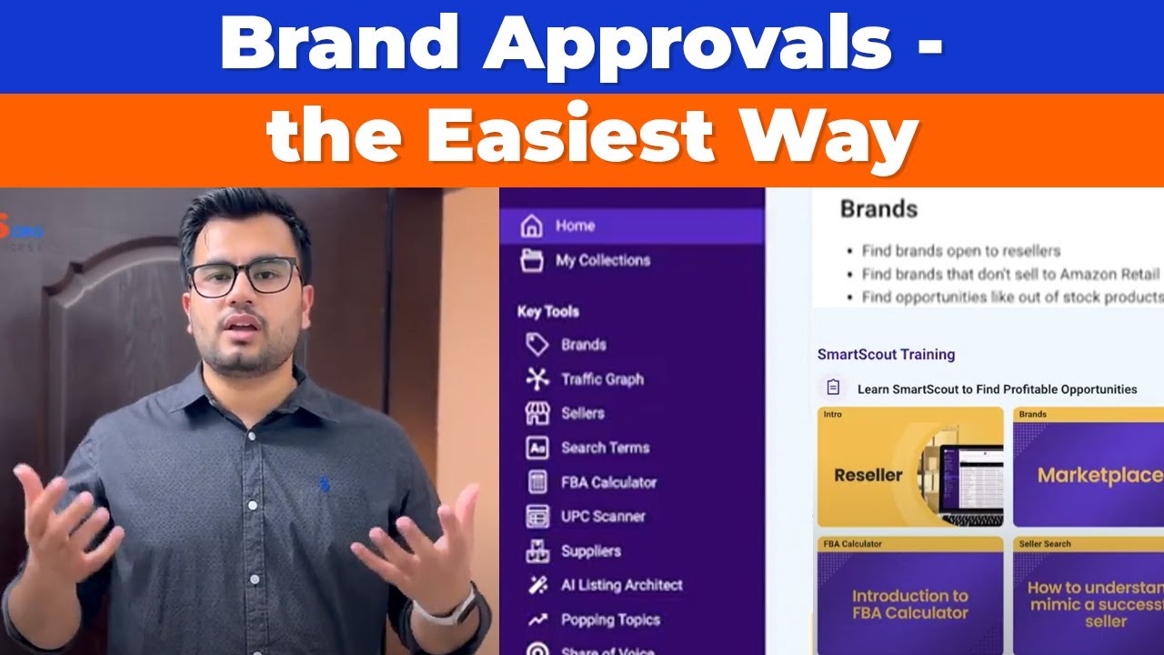 Getting Brand Approvals - the Easiest Way | Amazon FBA Wholesale - YouTube