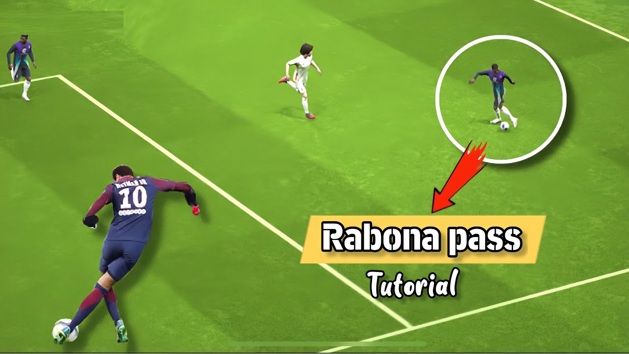 How to perform rabona pass efootball 2024 mobile (classic control ...
