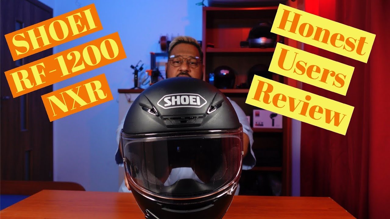 Shoei RF-1200 / Shoei NXR - Honest users review. - YouTube