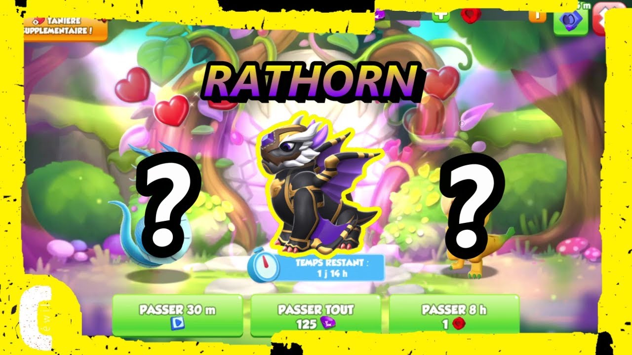 💥Comment croiser le dragon RATHORN ? Dragon Mania Legends FR - YouTube
