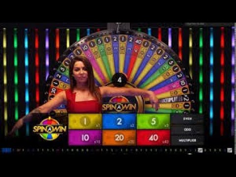 Playtech Spin A Win,,,,FIRST time on SPIN A WIN live casino - YouTube