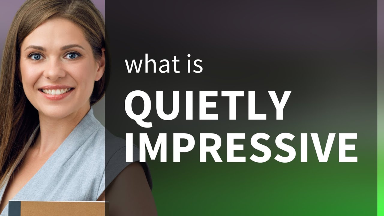 Quietly Impressive: Discover the Subtle Power of Compliments - YouTube