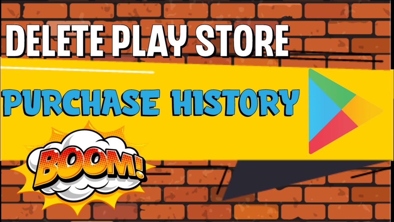 Google Play se purchase history kaise delete kare |How to delete Play ...