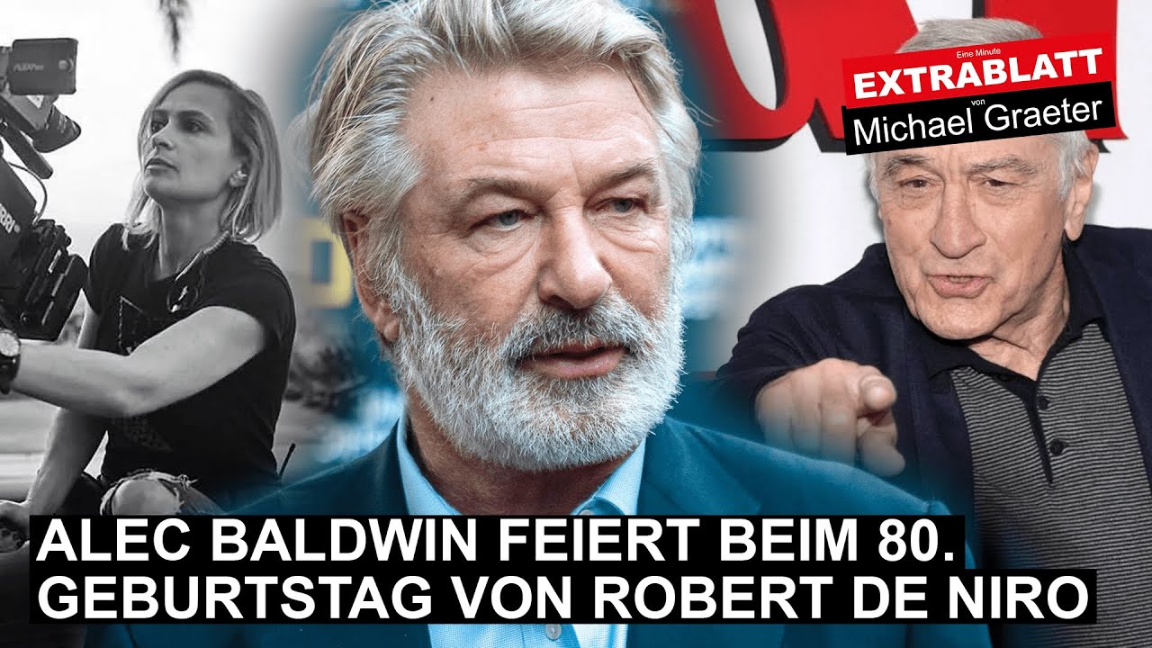 Extrablatt - 111. Ausgabe: ALEC BALDWIN feiert beim 80. Geburtstag von ...