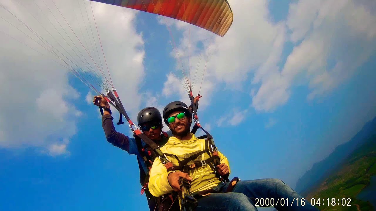 Paragliding at vagamon - YouTube