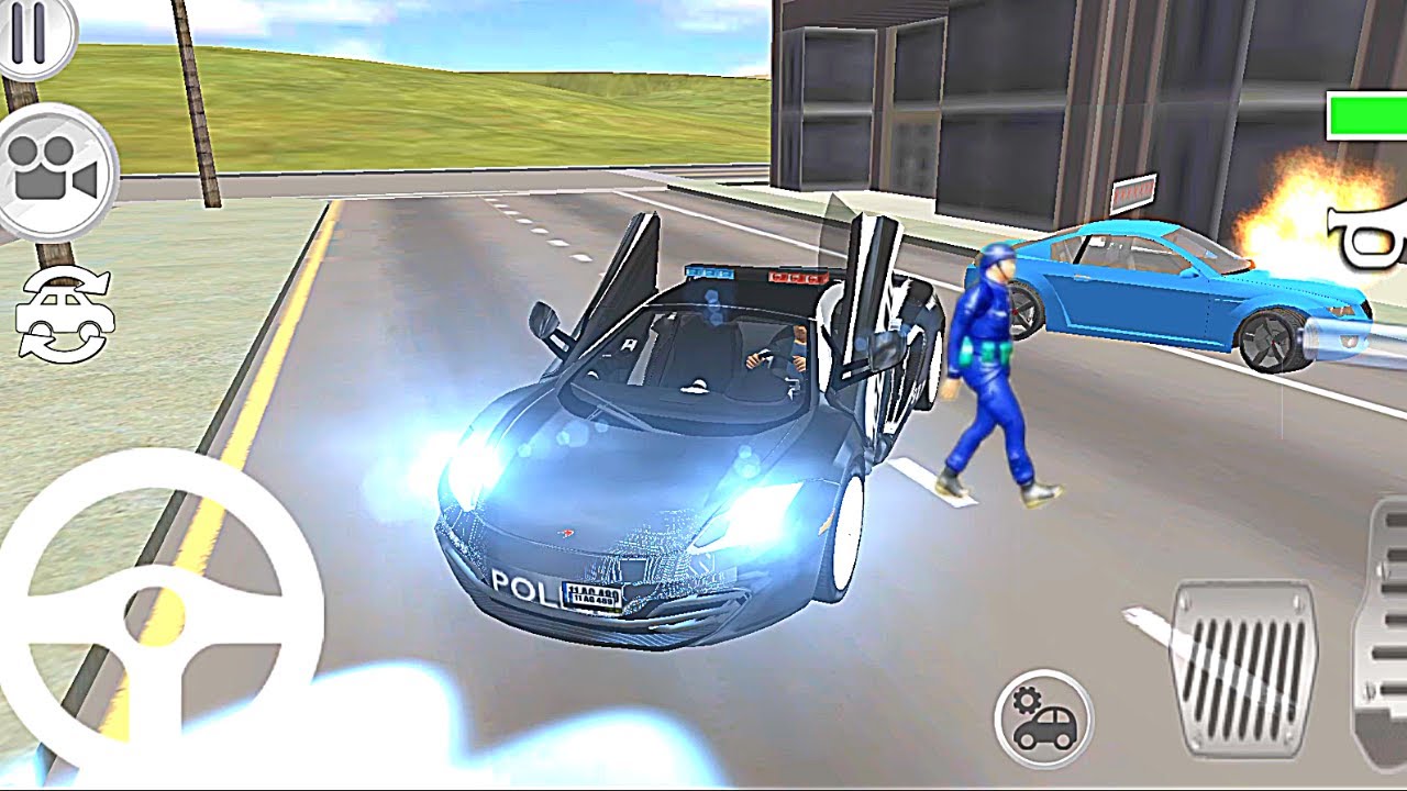 Police Hot Pursuit Chase City Police Patrol Car Chase 3d Driving