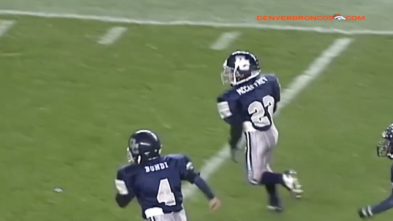 Watch a 7-year-old Christian McCaffrey school mascots and celebrate TD ...