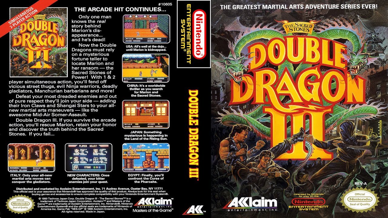Double Dragon III (NES - Technos - 1990 - Live 2020) - YouTube