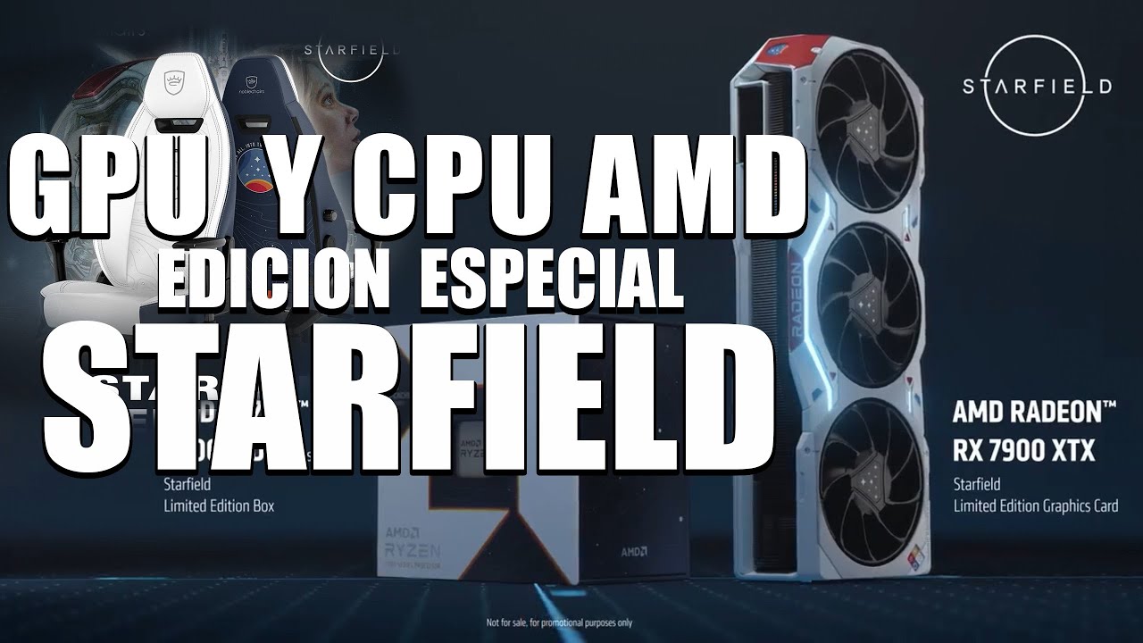 Amd Radeon RX 7900 XTX y Ryzen 7 7800X3D De Starfield #starfield - YouTube