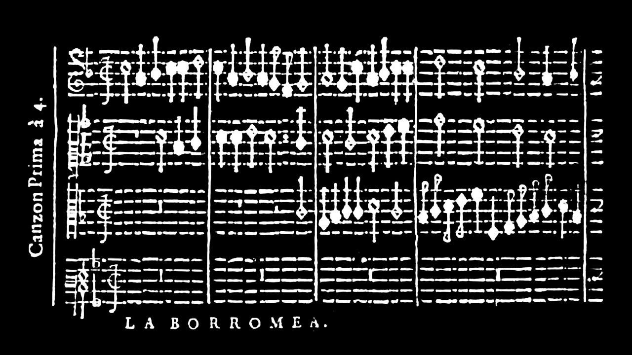 Claudia Francesca Rusca (1583 - 1676) - Canzon Prima à4 'La Borromea ...