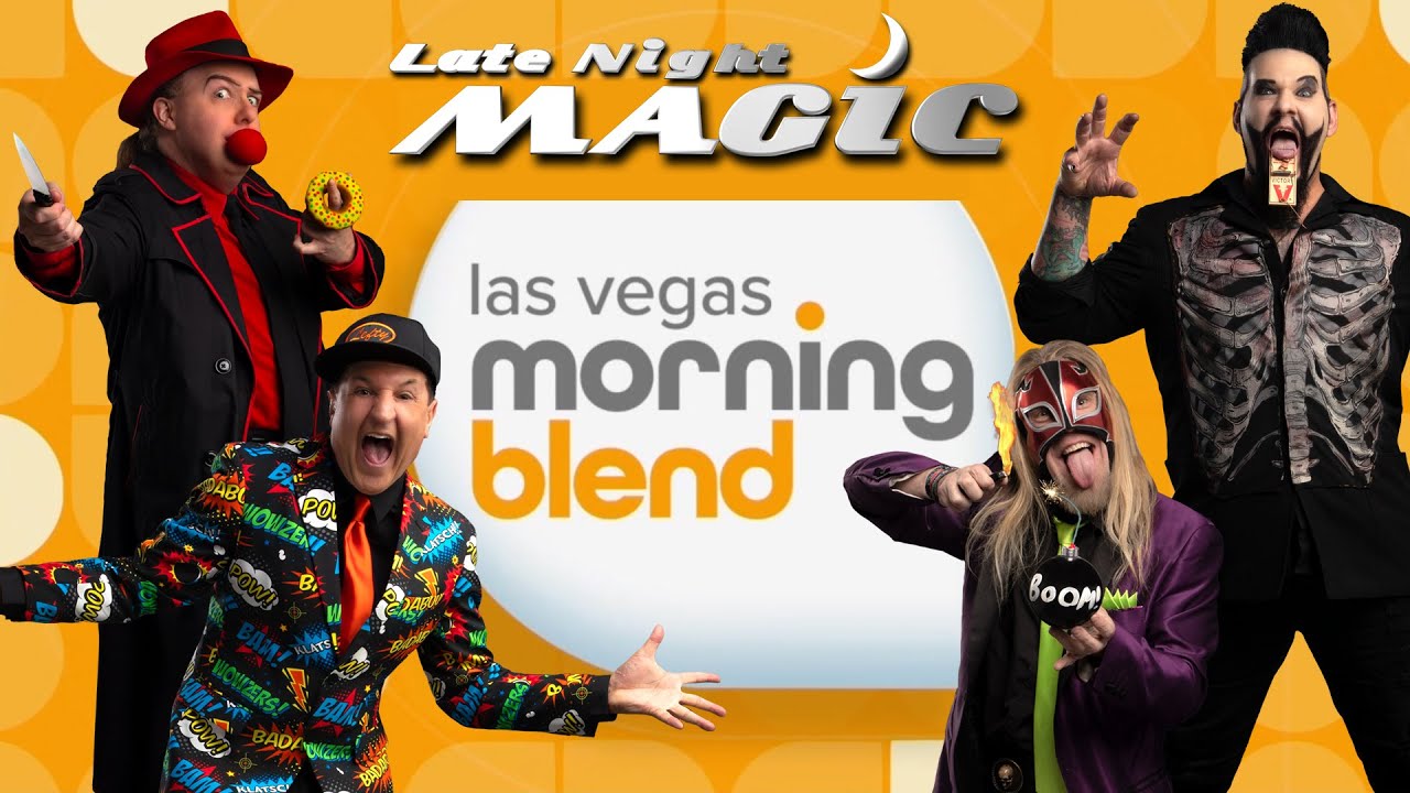 Las Vegas Morning Blend featured spotlight on Late Night MAGIC - YouTube