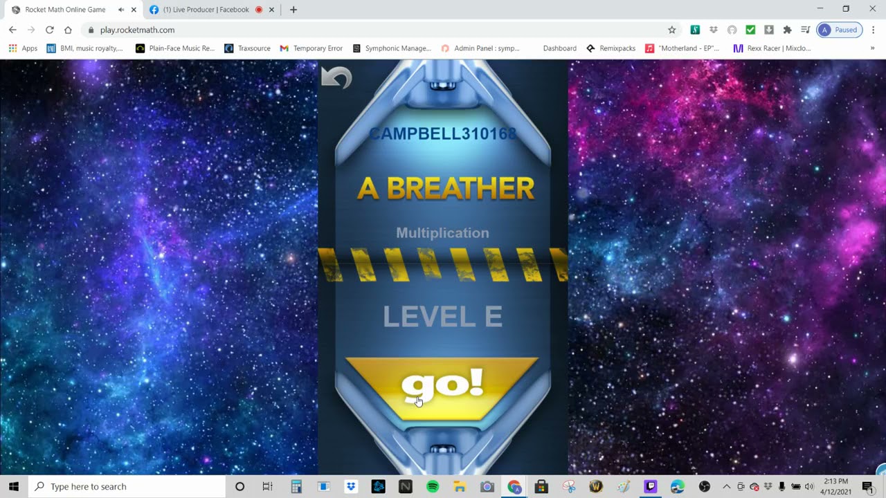 Multiplication - Rocket Math Online Game - YouTube