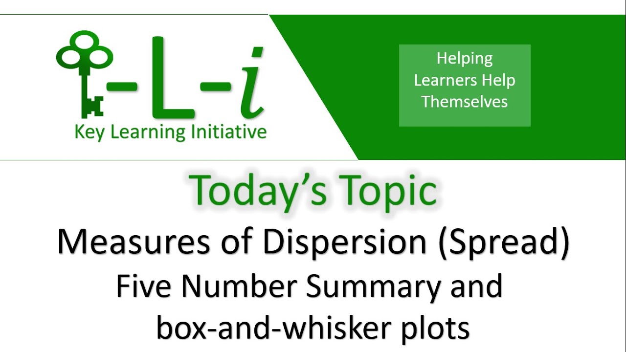 Box and whisker plot & five number summary - YouTube