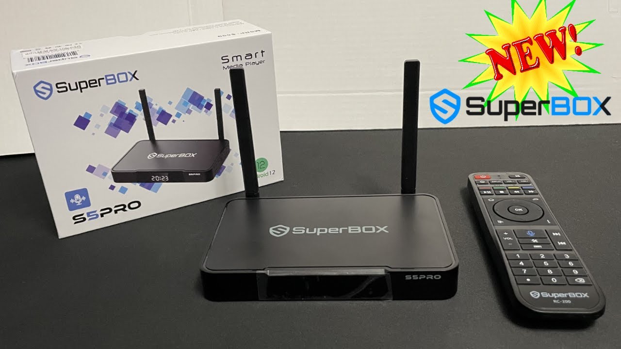 NEW!! Fully Loaded Superbox S5PRO - 2024 Model - YouTube