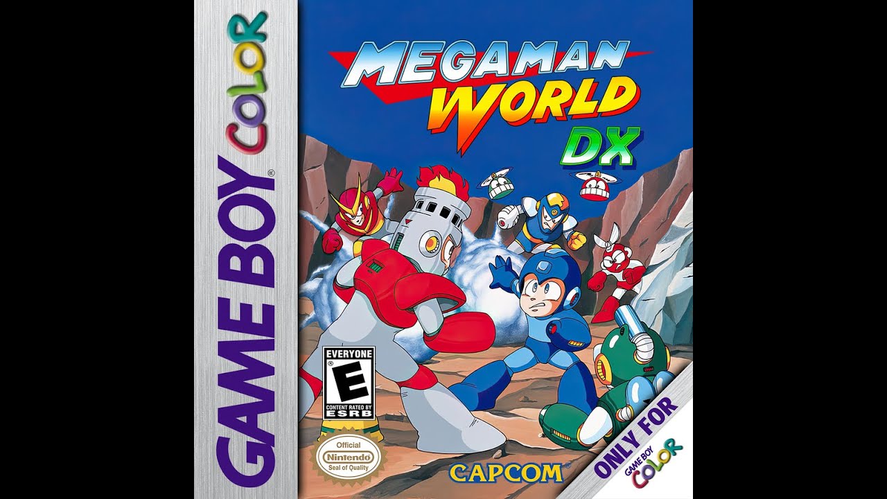[実況]「MEGAMAN WORLD DX=ロックマンワールド カラー版（GBC）」RTPJR 初見プレイ！（スマホ撮影） - YouTube